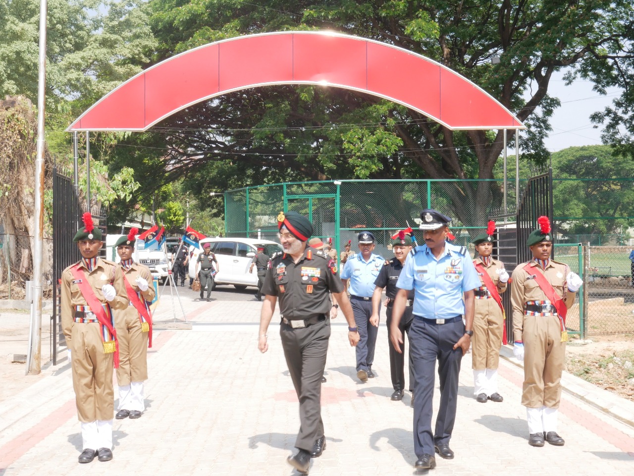 DG NCC VISITS NCC DIRECTORATE KARNATAKA AND GOA, BANGALORE - Metro ...