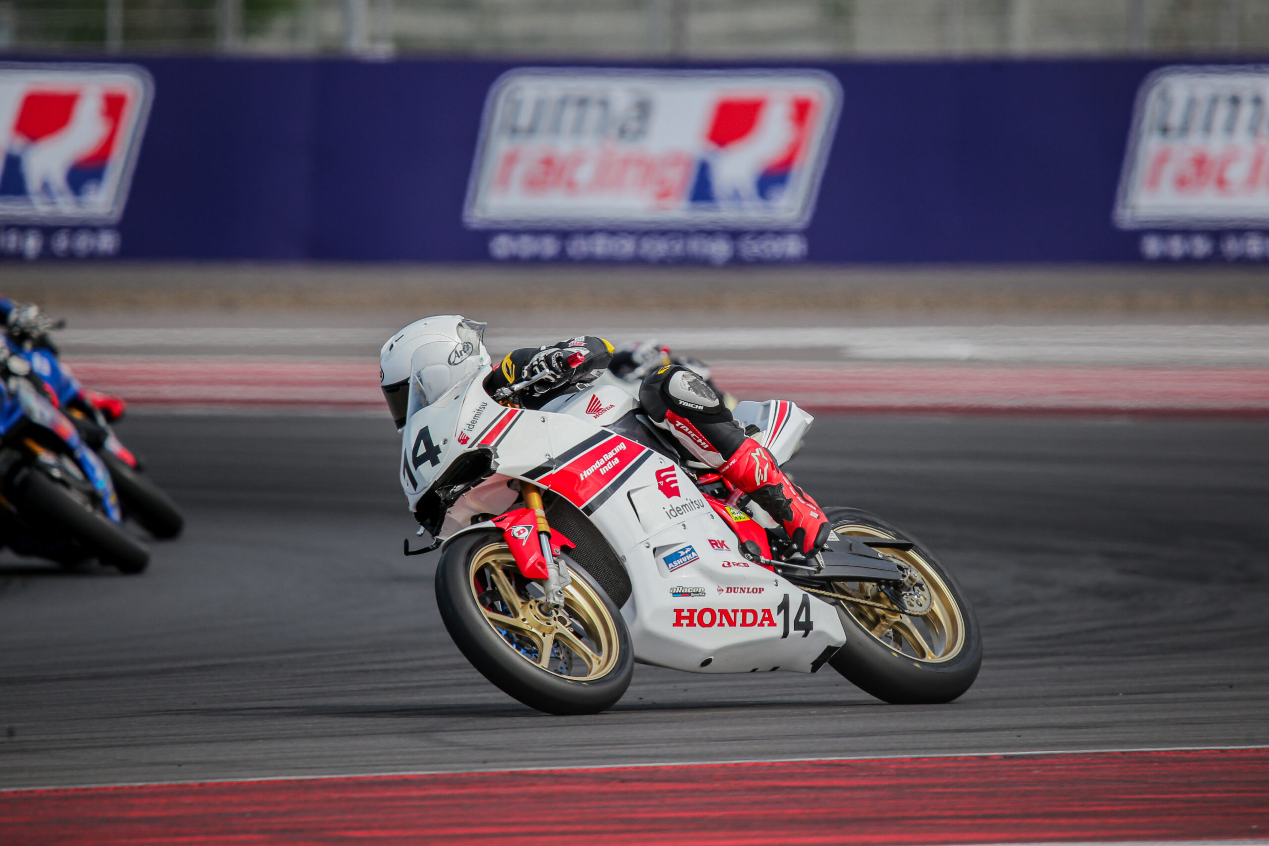 IDEMITSU Honda Racing India riders battled through a demanding Round 4 ...